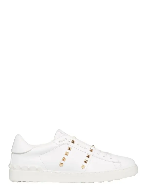 Valentino Garavani Rockstud Untitled Leather Sneakers - Multicolor