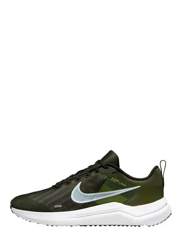 Nike Downshifter 12 Athletic Sneakers - Cargo Khaki/sequoia/yellow