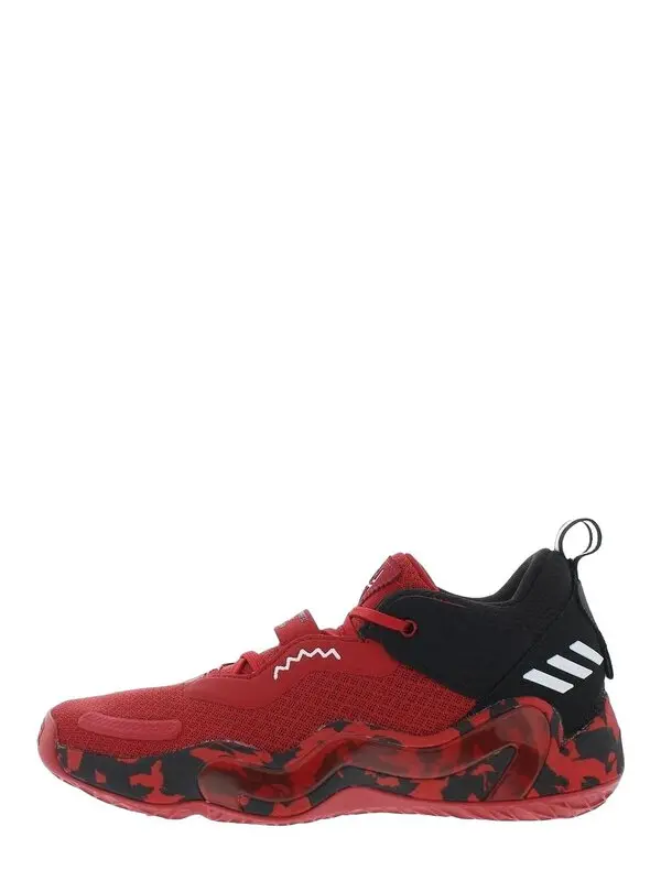 Adidas D.o.n. Issue #3 'team Power Red Camo' Sneakers - Red/black/white