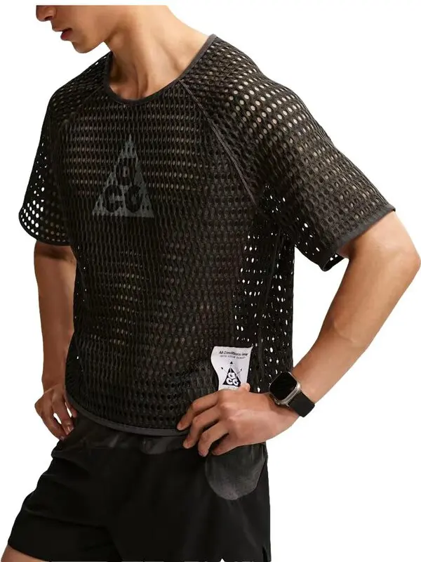 Nike Radical Airflow Dri-fit Short-sleeve Trail T-shirt - Anthracite