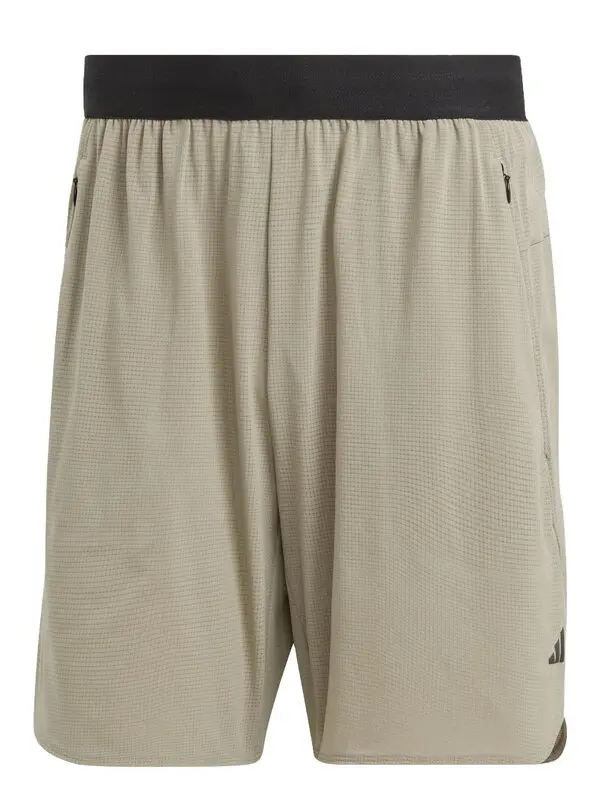 Adidas Designed For Training Hiit Training Shorts - Silver Pebble