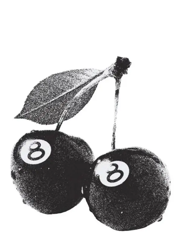 StÜssy Cherries T-shirt Oversized - White