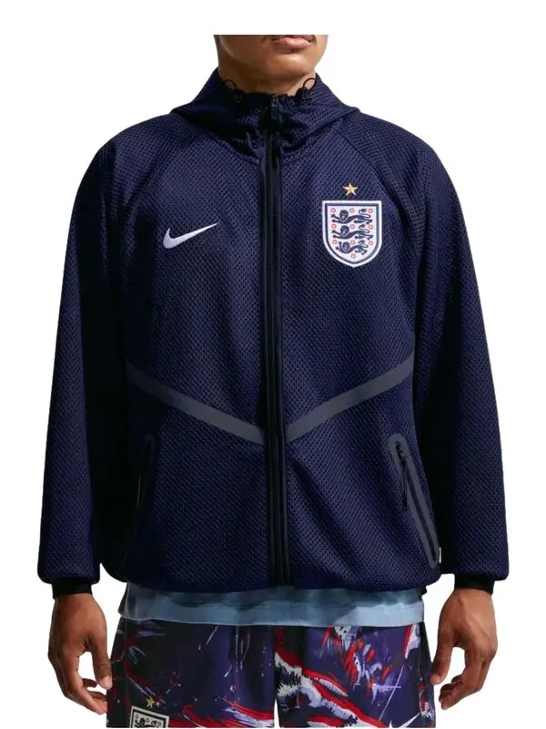 Nike England Dri-fit Soccer Anthem Jacket - Navy/obsidian
