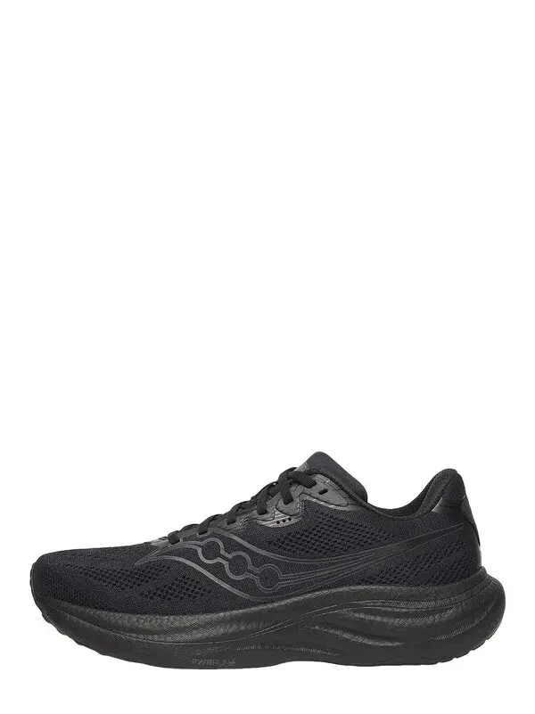 Saucony Ride 19 Athletic Sneakers - Black/black