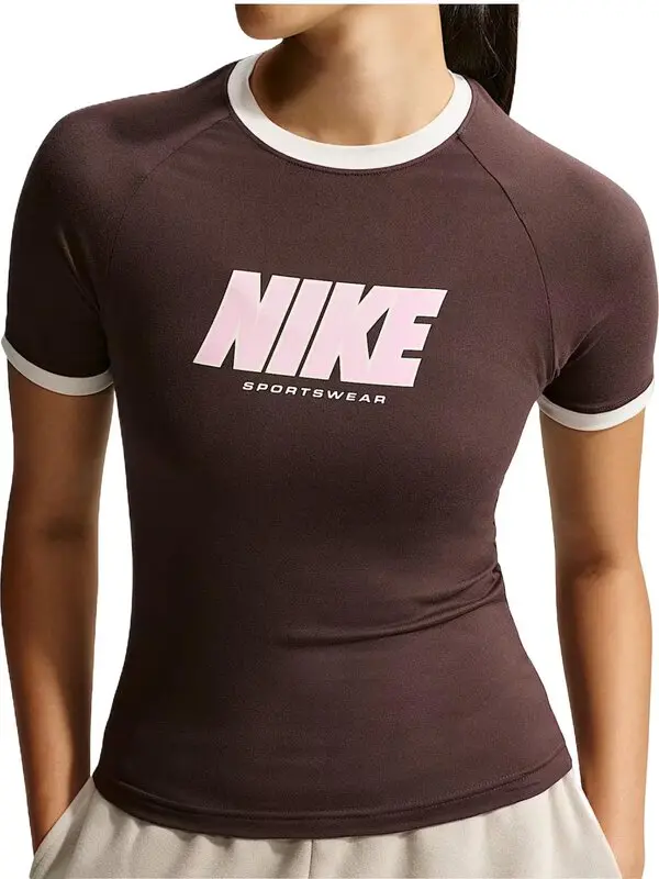 Nike Fitted T-shirt - Baroque Brown/sail