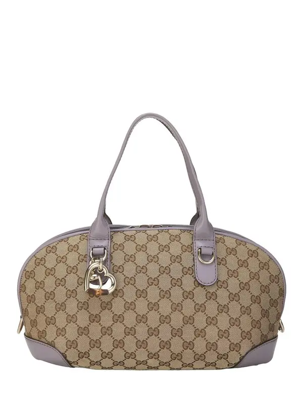 Gucci Original Gg Heart Bit Handbag - Purple