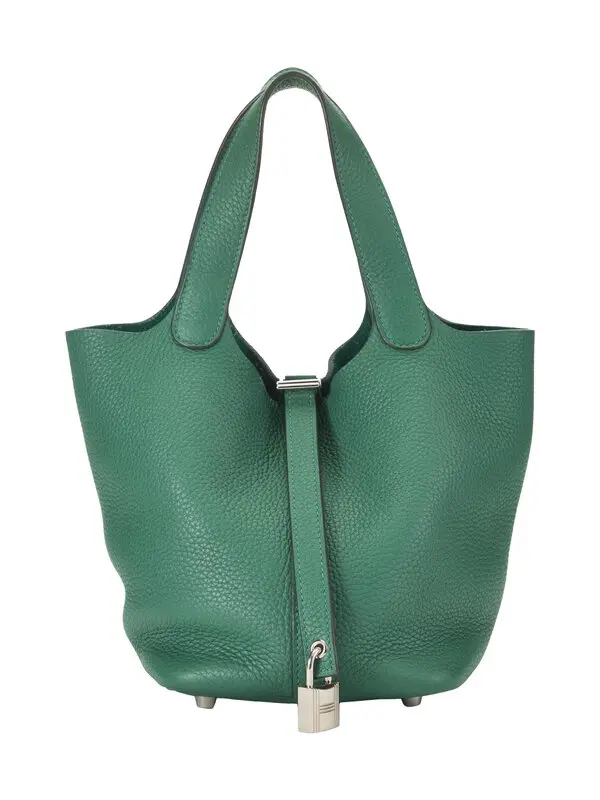 Hermès Clemence Picotin Lock 18 - Green