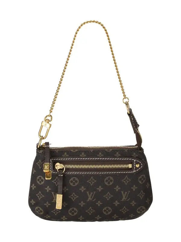 LOUIS VUITTON Monogram Lin Pochette - Brown