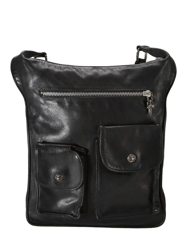 Chrome Hearts F-slinger Shoulder Bag - Black