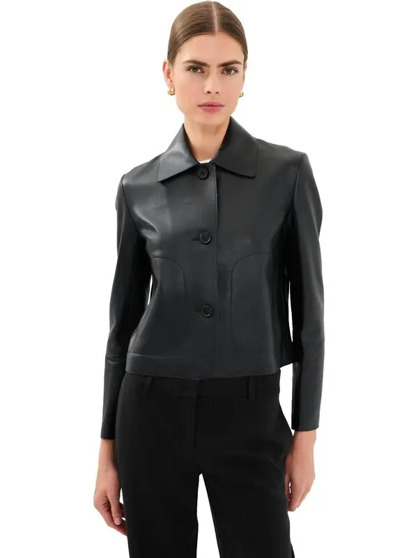 ARMA Lamb Butter Jacket - Black