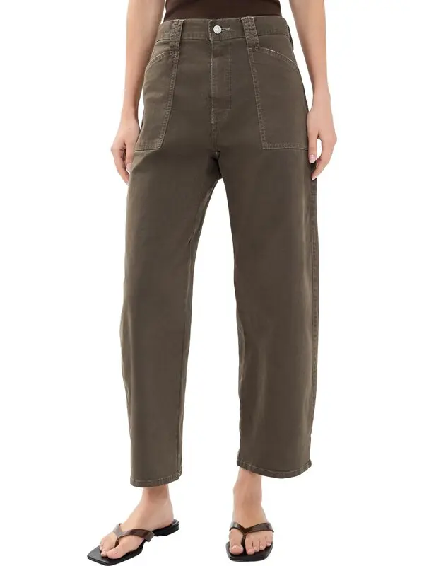 Moussy Vintage Gusset Cargo Pants - Brown