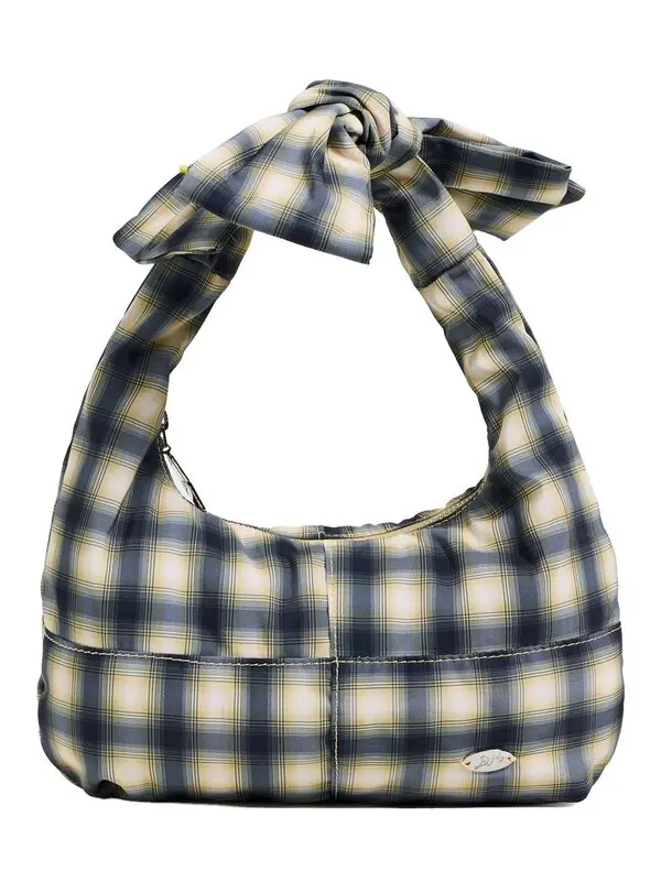 DAMSON MADDER Roo Check Tie Shoulder Bag - Multi