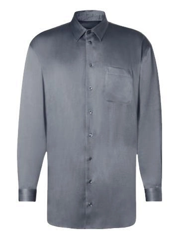 Giorgio Armani Satin Shirt - Gray