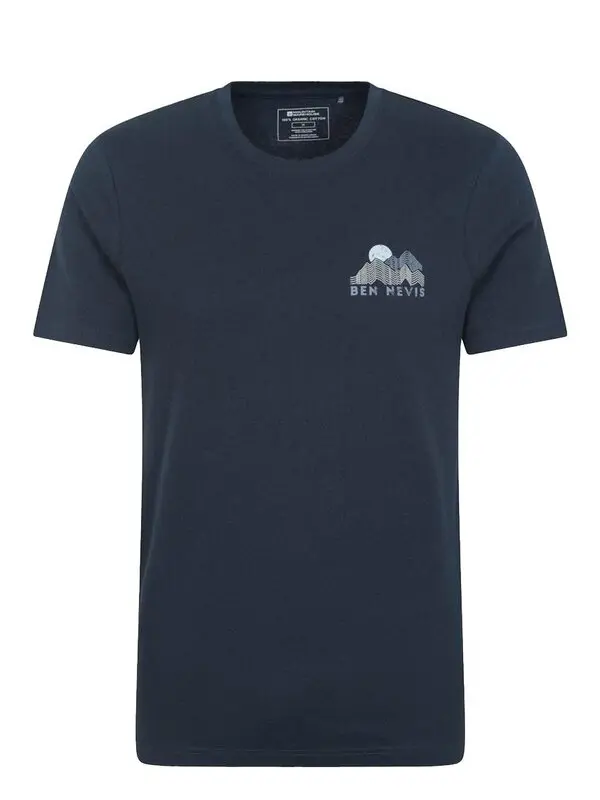 Mountain Warehouse Ben Nevis Sun Short-sleeved T-shirt - Navy