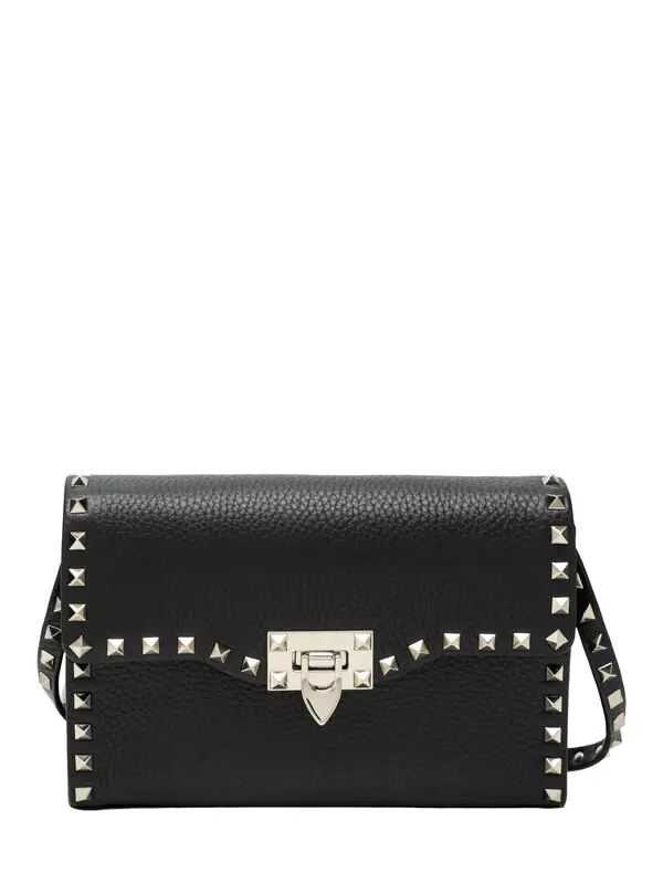 Valentino Garavani Small Rockstud Crossbody Bag - Black