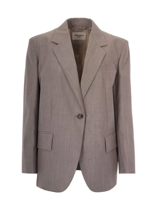 Max Mara Lana Vergine Jacket - Multicolor