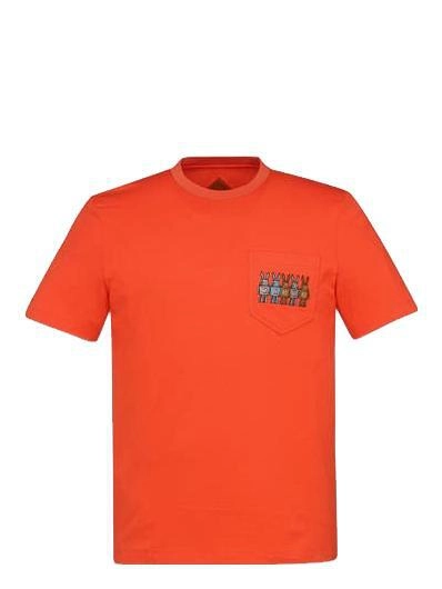 Mcm Rabot Pocket T-shirt - Orangeade