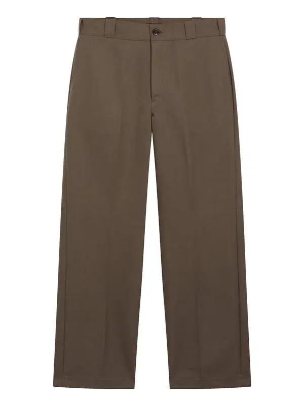 Prada Technical Canvas Trousers - Brown