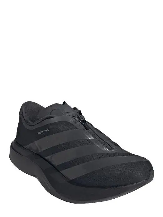 Adidas Adizero Evo Sl Zip Lightstrike Pro Running Shoe - Core Black/grey/silver