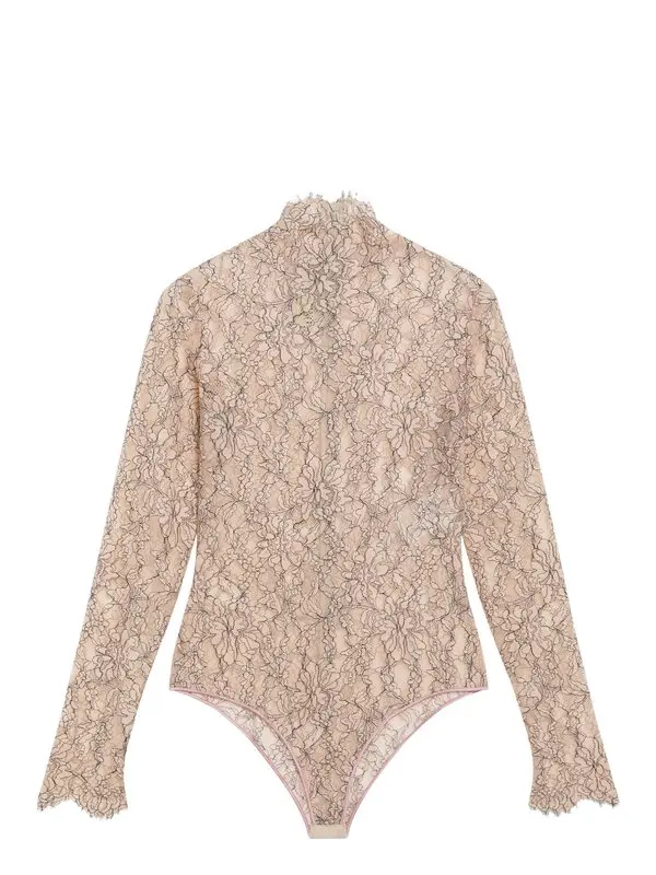 Valentino Garavani Rebrode Lace Bodysuit - Black