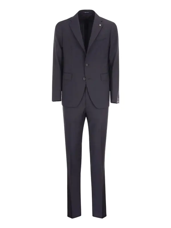 Tagliatore Wool Suit - Blue