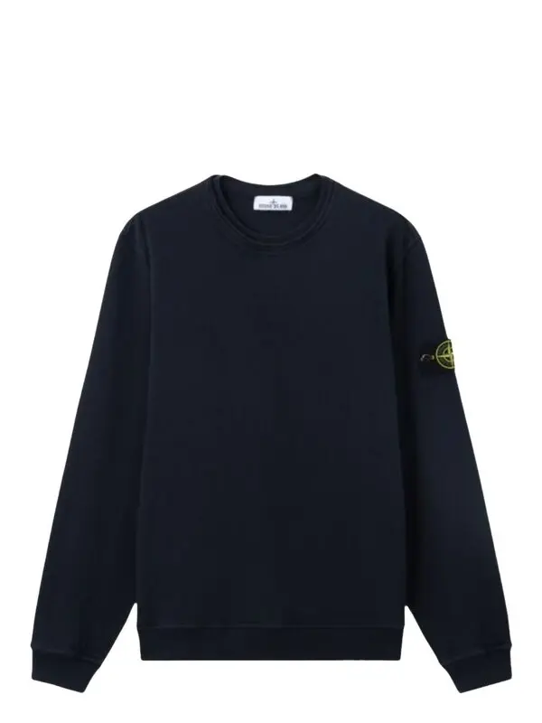 Stone Island Logo Cotton Sweatshirt - Multicolor