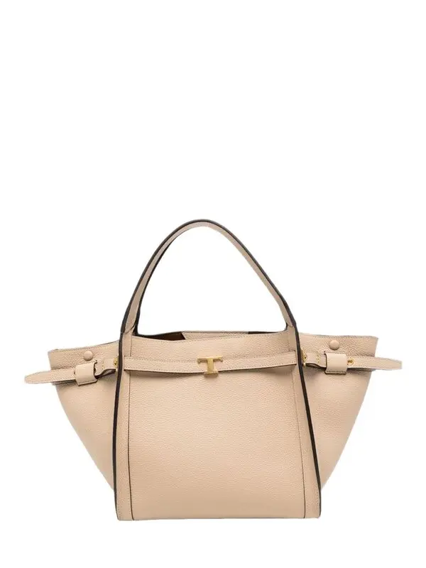 TOD'S Timeless Small Leather Tote Bag - Multicolor