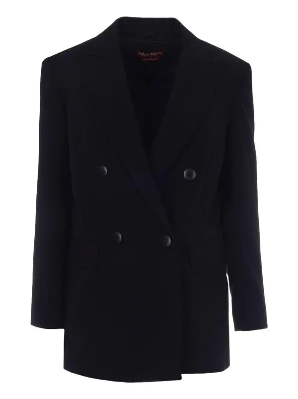 Max Mara Double-breasted Blazer - Black