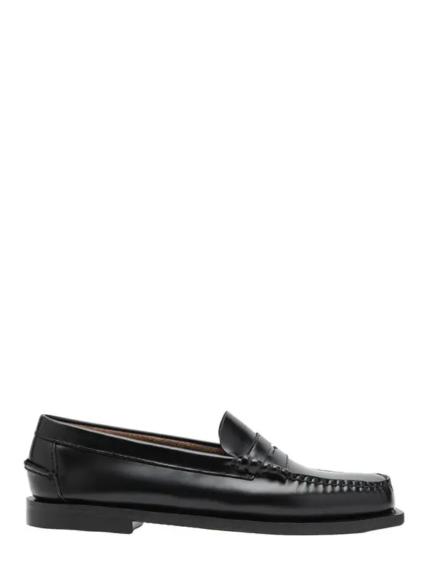 SEBAGO Madison Moccasins In Leather - Black