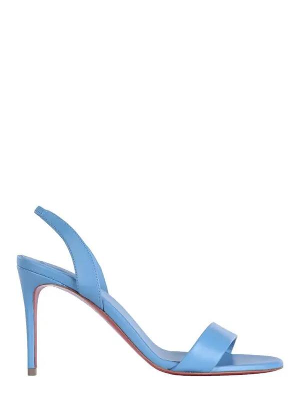 CHRISTIAN LOUBOUTIN Heeled Slingback Sandals - Blue