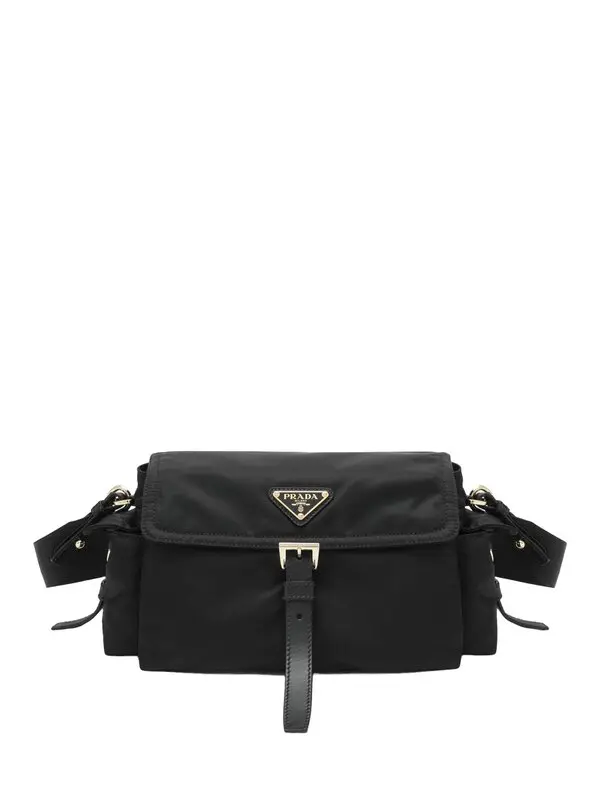 Prada Medium Bag In Re-nylon - Black