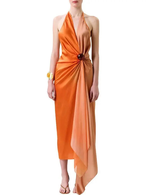 Silvia Tcherassi Sydney Dress - Orange
