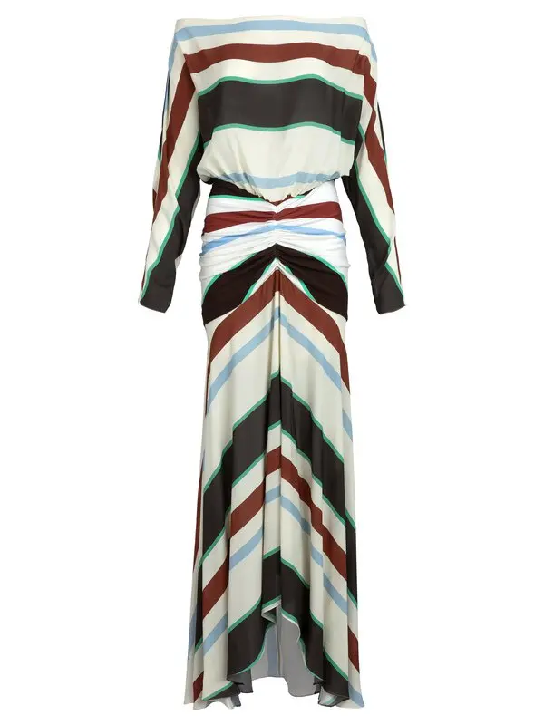 Silvia Tcherassi Maxi Dress - Stripe