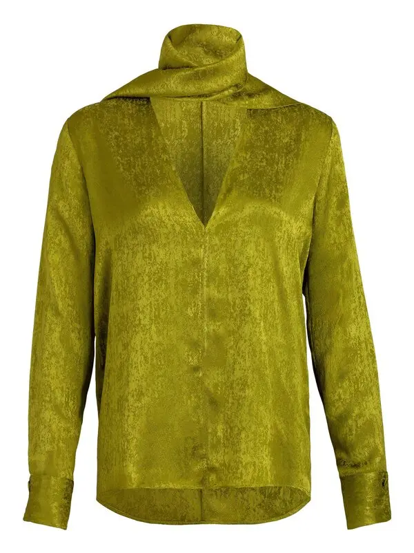 Silvia Tcherassi Omara Top - Green