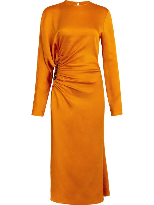 Silvia Tcherassi Shiloh Maxi Dress - Orange
