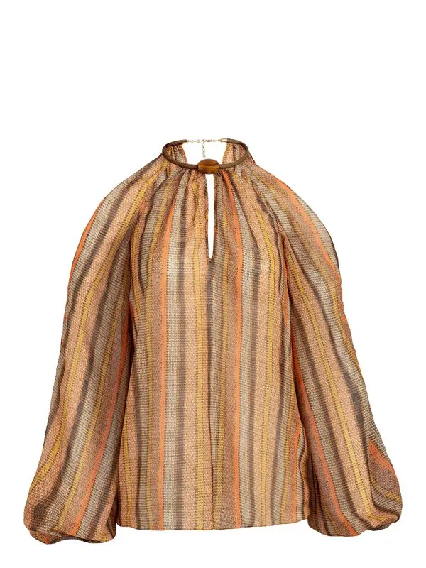Silvia Tcherassi Ona Striped Blouse - Stripe