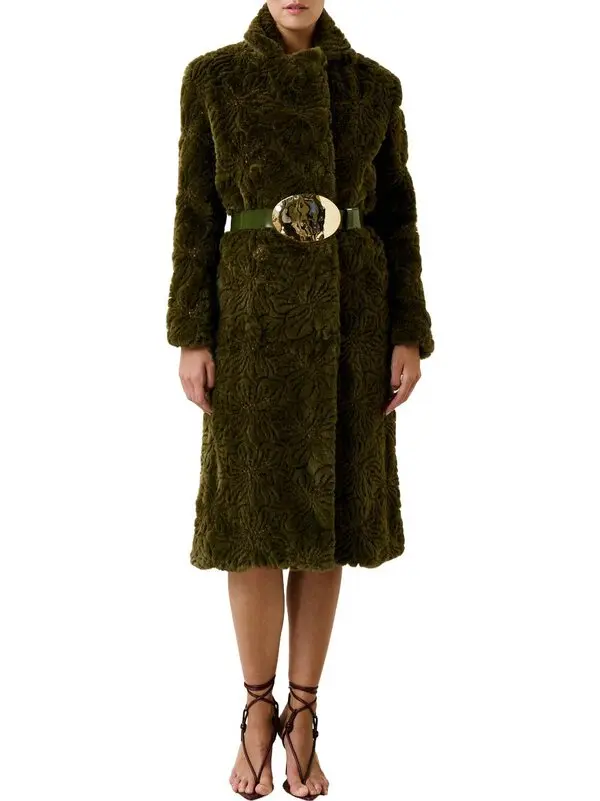 Silvia Tcherassi Emerson Trench Coat - Green