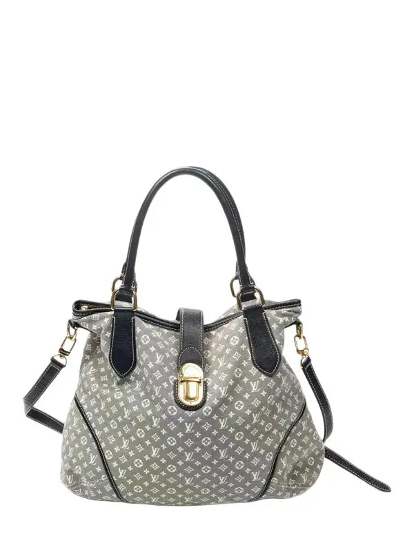 LOUIS VUITTON Monogram Idylle Elegie Tote Bag - Grey