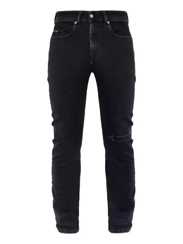 DIESEL® 1979 Sleenker Distressed Jeans - Black