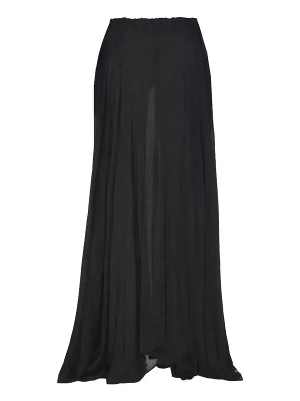 Bondi Born Cremona Pleated Maxi Skirt - Black
