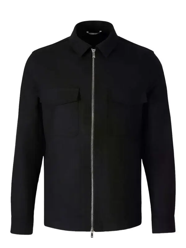 Marco Pescarolo Urus Zip-up Shirt Jacket - Black