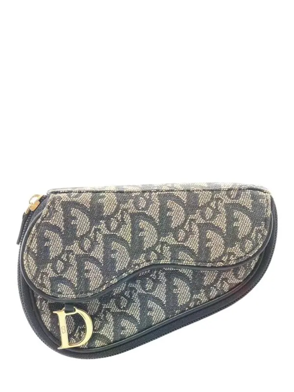 Dior Trotter Saddle Pouch - Blue