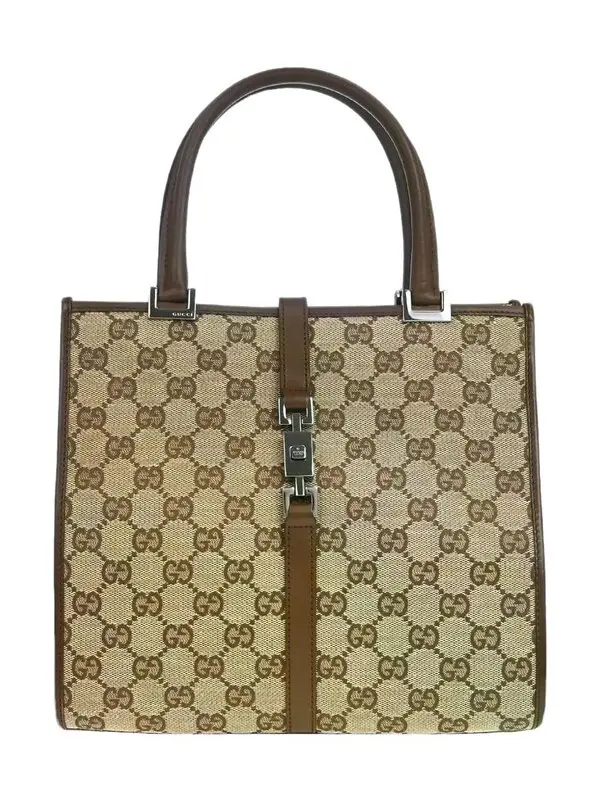 Gucci 1990-2000s Gg Jackie Handbag - Neutrals