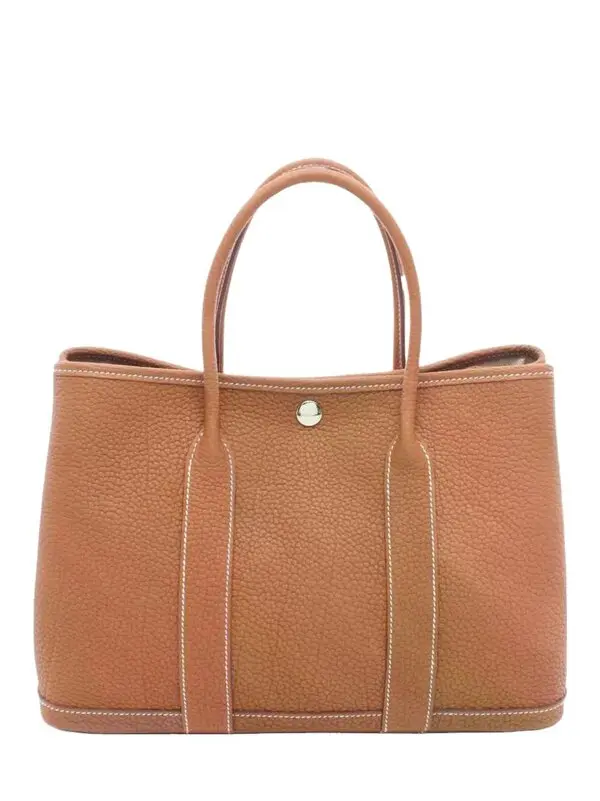 Hermès Tpm Garden Party Tote Bag - Brown