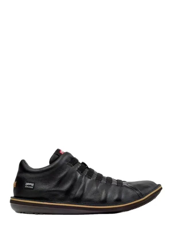 Camper Beetle Leather Sneakers - Black