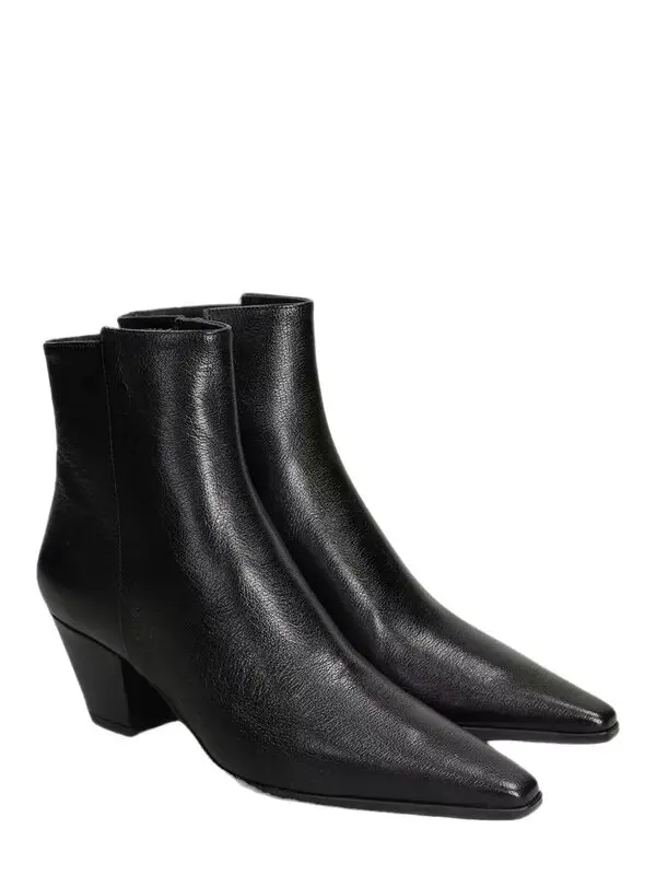 Roberto Festa Milia Pointed-toe Ankle Boots - Black
