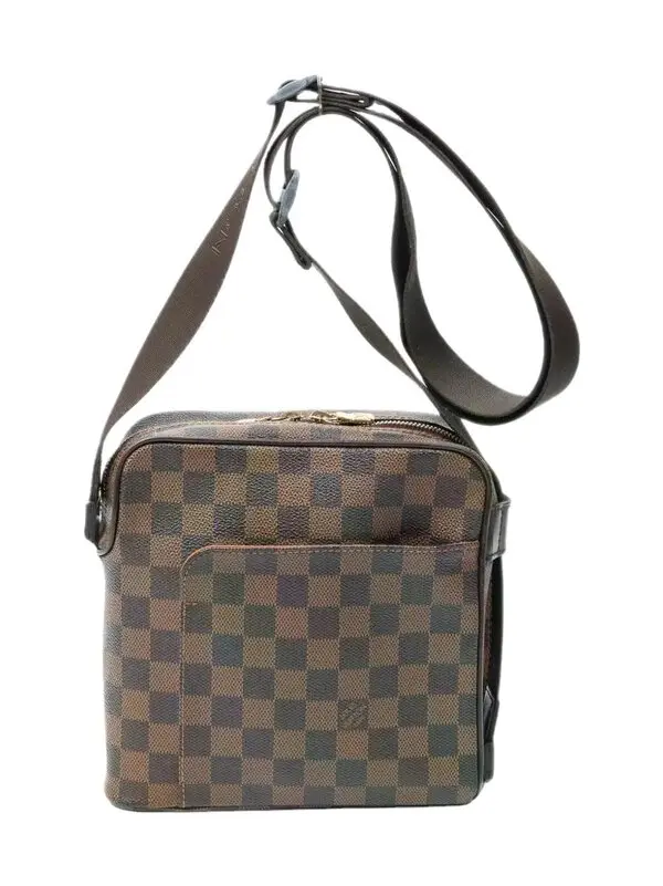 LOUIS VUITTON Olav Damier Ebene Crossbody Bag - Brown