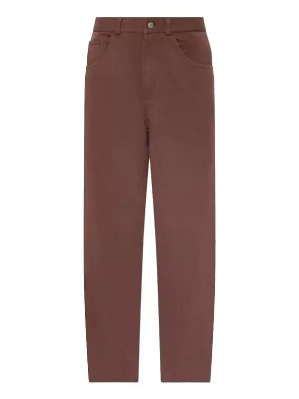 MAISON MARGIELA Belt-loop Pocket Trousers - Brown