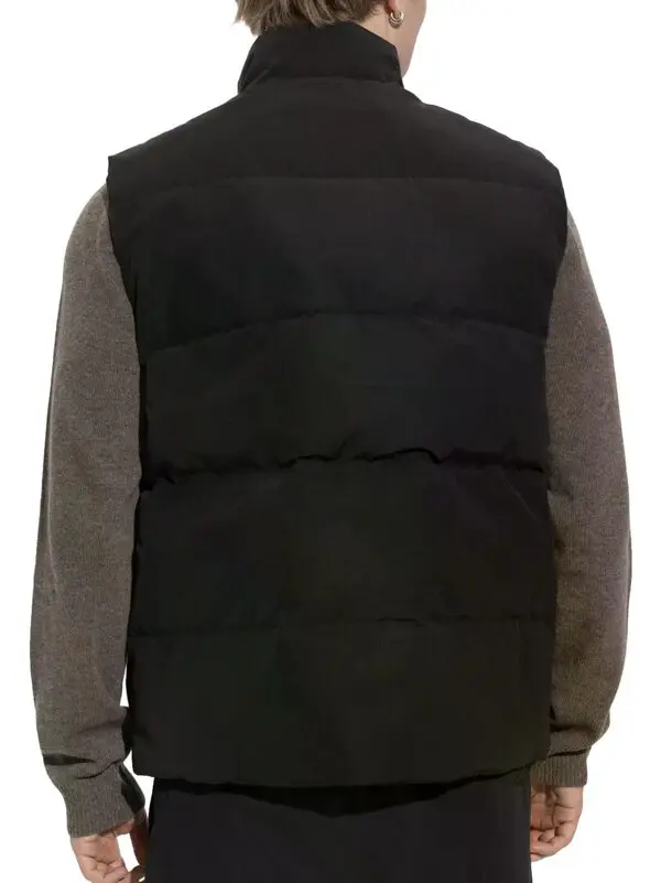 Canada Goose Padded Logo-patch Gilet - Black