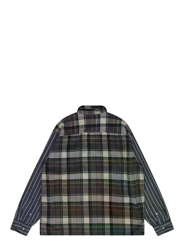 DENIM TEARS Check-pattern Shirt - Grey